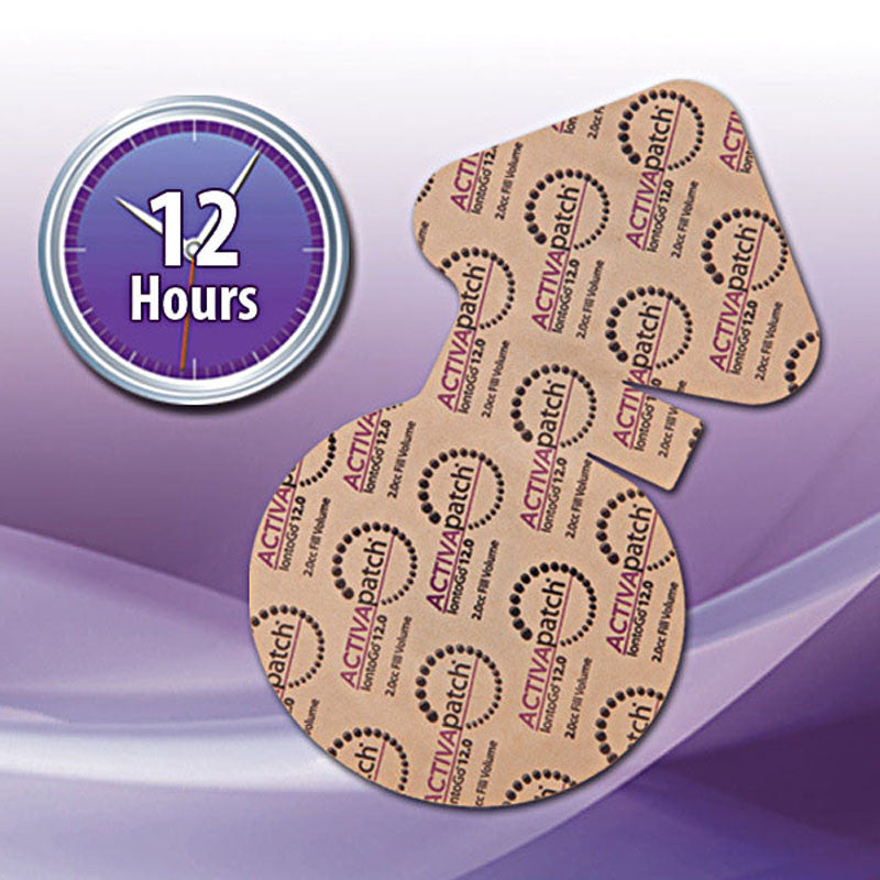 ActivaPatch IontoGo 12.0 - Premium Iontophoresis Patch (6 Pack) – Total ...