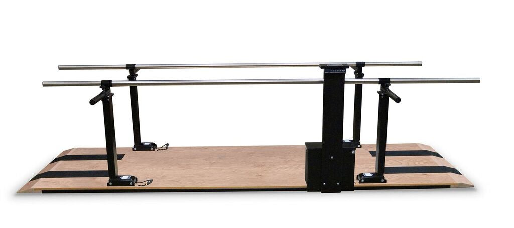 Hausmann Model 1396 Power 10’ Height Adjustable Parallel Bars – Total ...