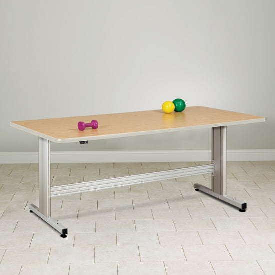 Group Therapy Table with Electric Height Adjustment – Total Rehab Solutions